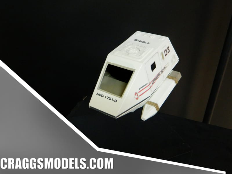 Next Generation shuttle craft type 15 KIT 1/16 scale - CRAGGS MODELS