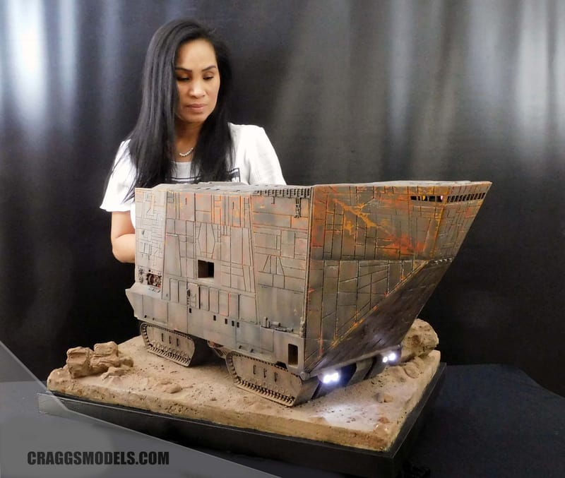 SANDCRAWLER STUDIO SCALE - CRAGGS MODELS