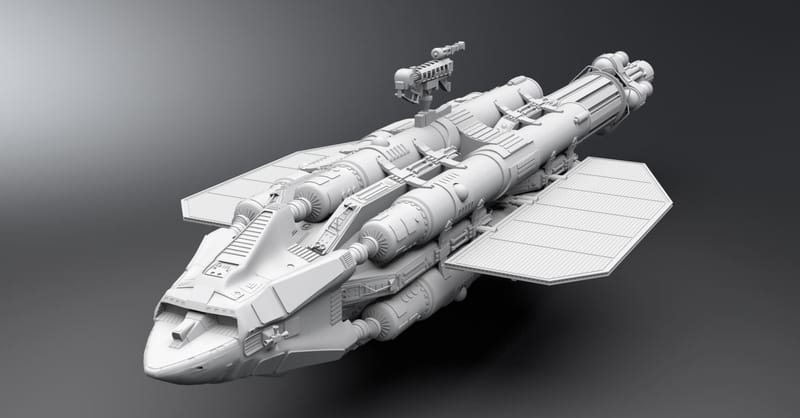 Antares studio scale 5 ft long ! - CRAGGS MODELS