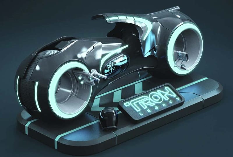 1/3 scale Tron Bike - CRAGGS MODELS