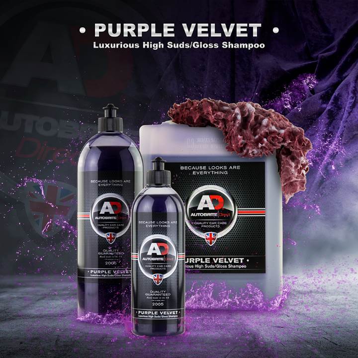Autobrite Direct Purple Velvet - Luxurious High Gloss/Suds Shampoo