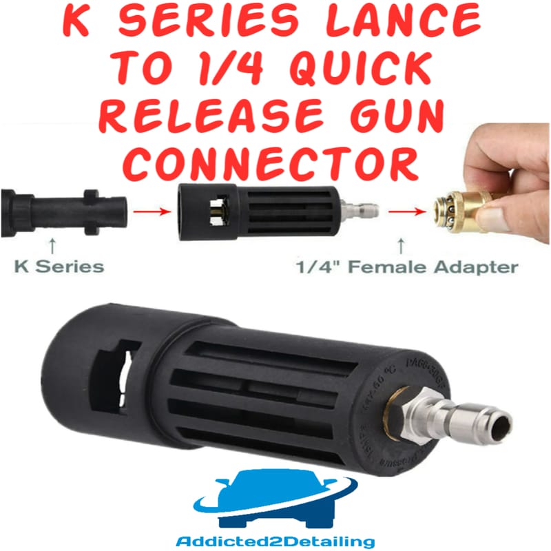 Karcher K TO 1/4 Quick Release Adapter For Lance & Short Guns