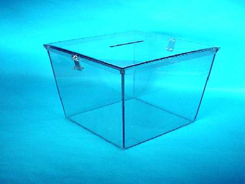 Lexan donation box - Gallery image 378 of 823 - Akrylix