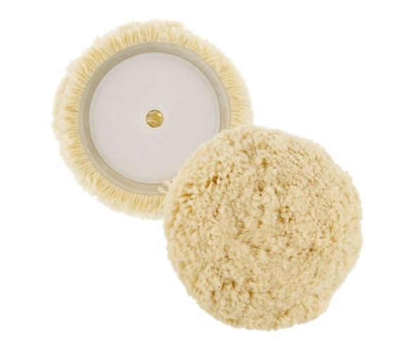 Double Sided Wool Polishing Mop White 10'' - QUALITY PAINTS