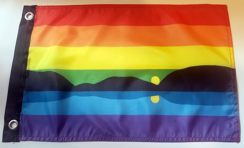 Small Flag - GROMMETS - Peekskill Pride Inc