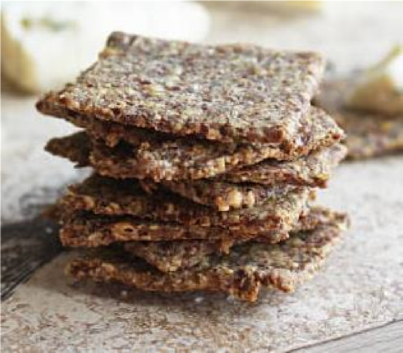 package of 3 Sprouted oat cracker- Gluten free - Natures live foods