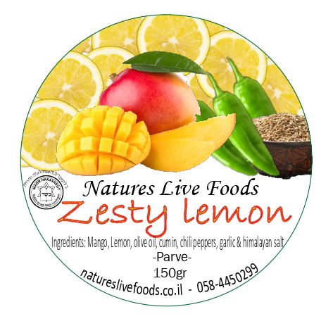 Zesty Lemon - Natures live foods