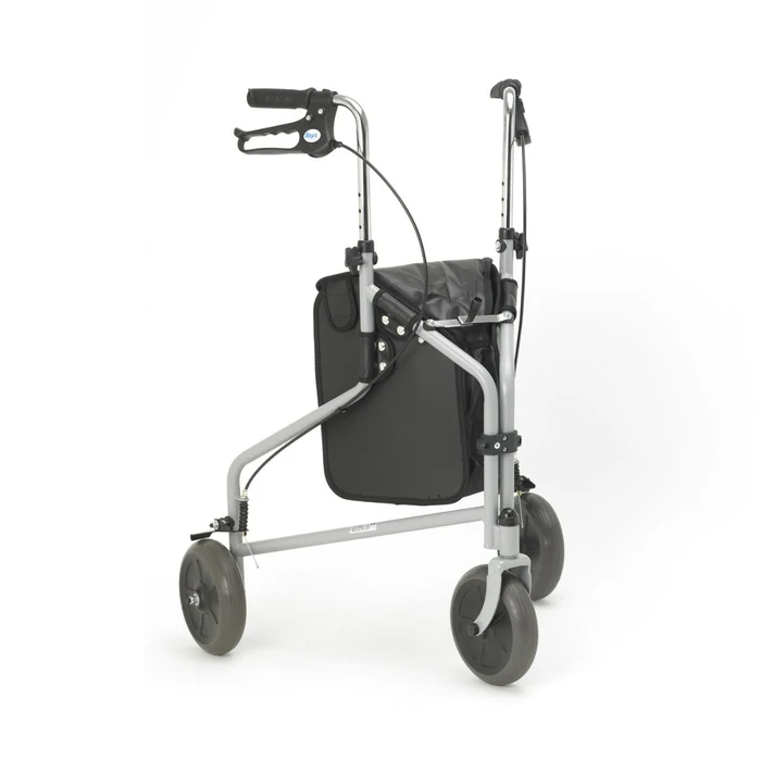Steel Tri Wheel Walkers with Loop Lockable Brakes - Wisbech Mobility