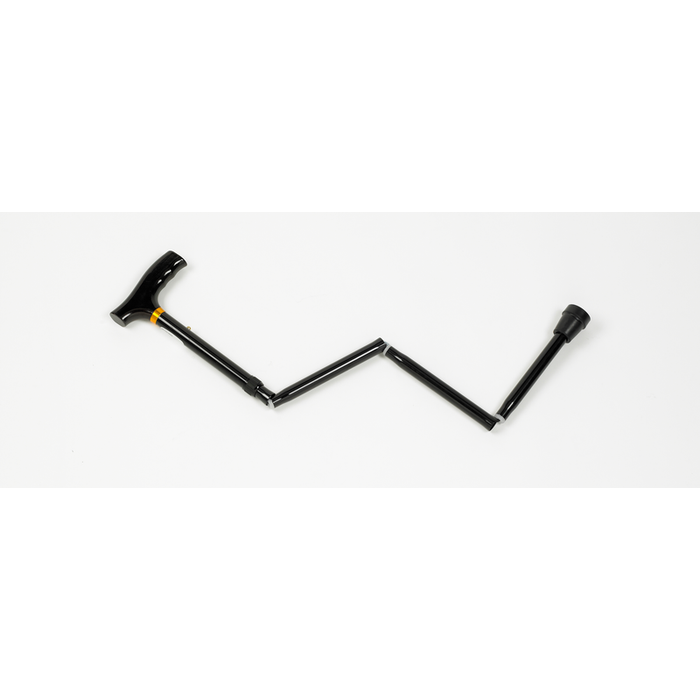 Folding Steel Walking Stick - Wisbech Mobility