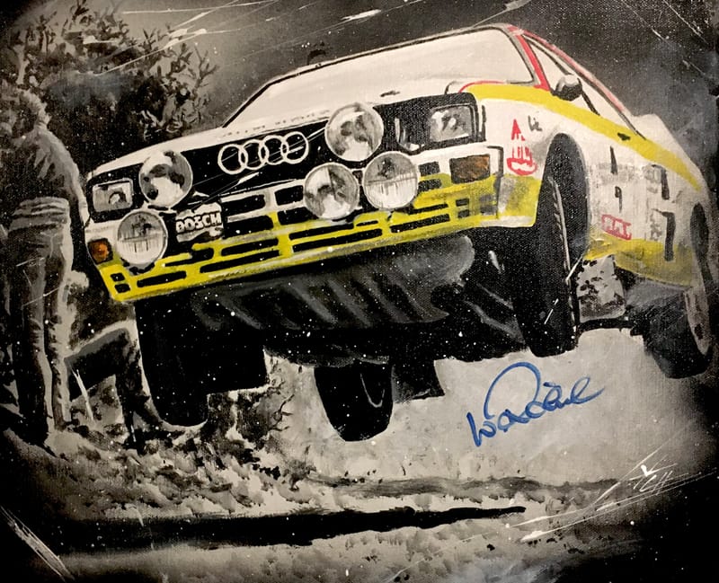 Walter Röhrl - Audi Quattro S1 - CustomRaceArt
