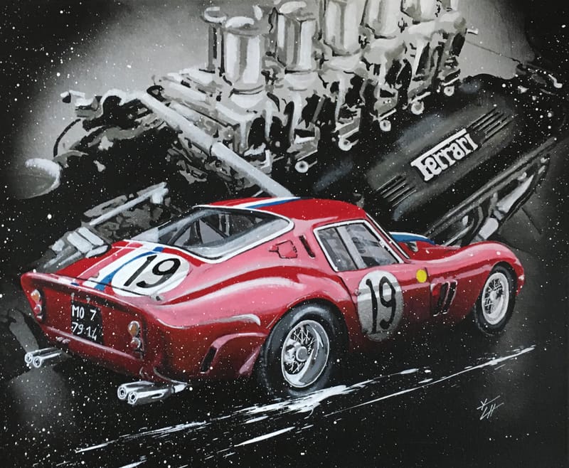 Ferrari 250 GTO - Jean Guichet - Le Mans 1962 - Galerie...