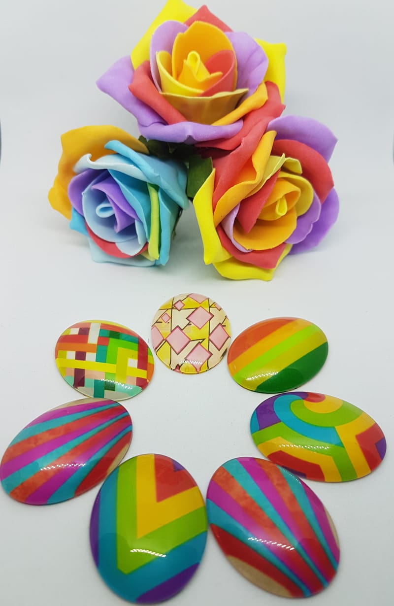 Cute Mini Resin Roses - Blingtastic