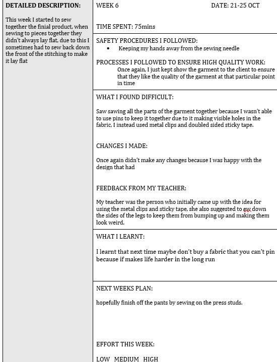 Production Journal - Unit 2 Group Work