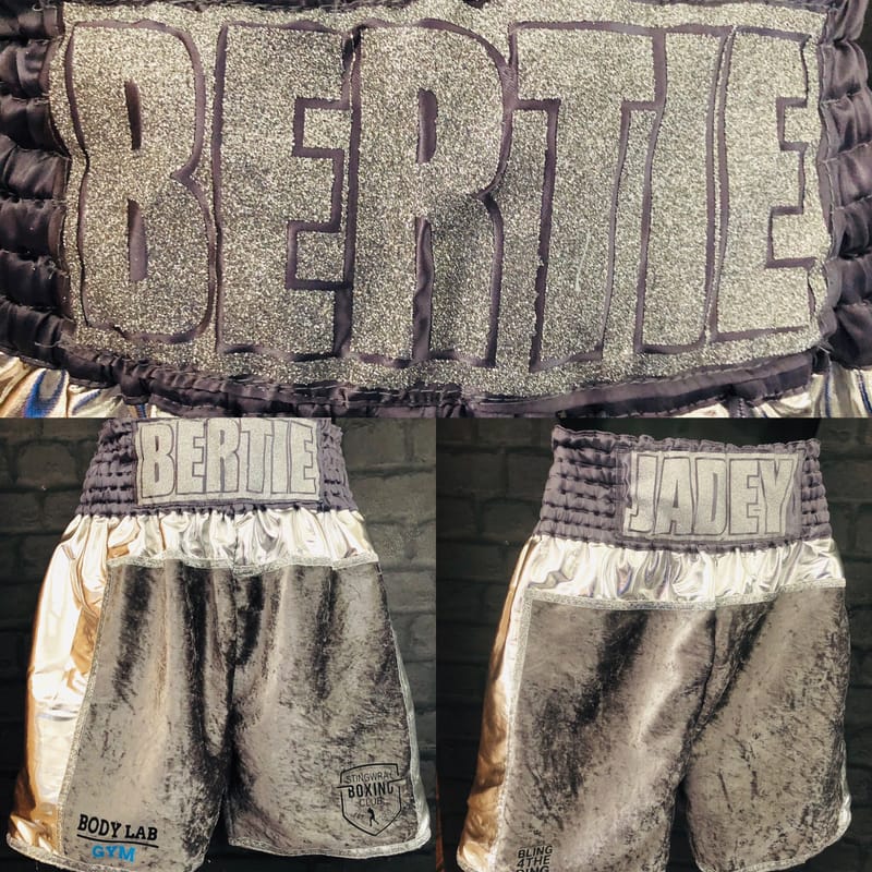 velvet tassels - bling 4 the ring boxing shorts