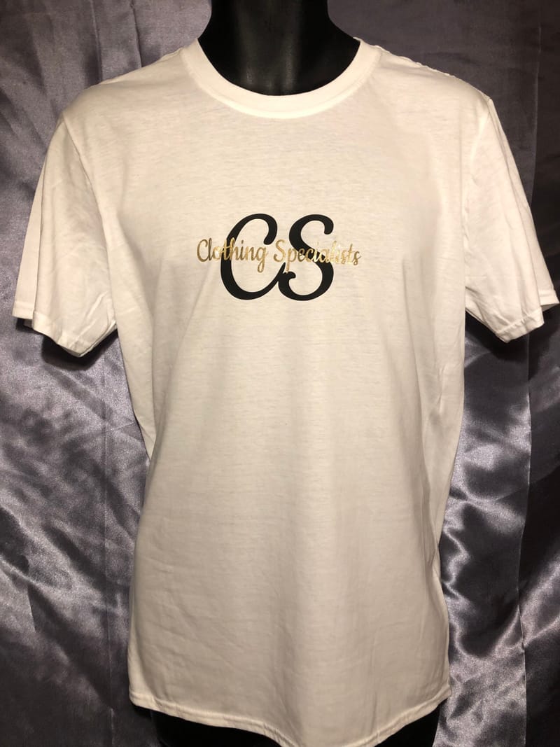 cs clothing specialists t shirt - bling 4 the ring boxing shorts