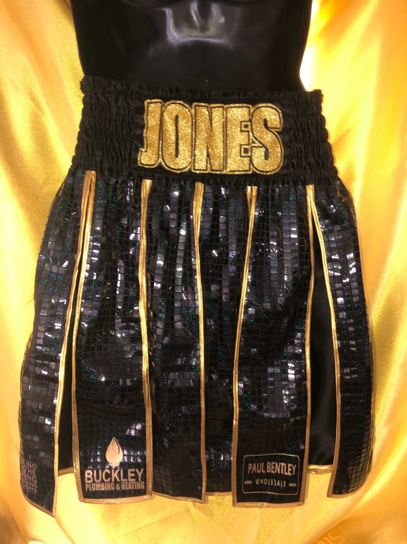 Gladiator style - bling 4 the ring boxing shorts