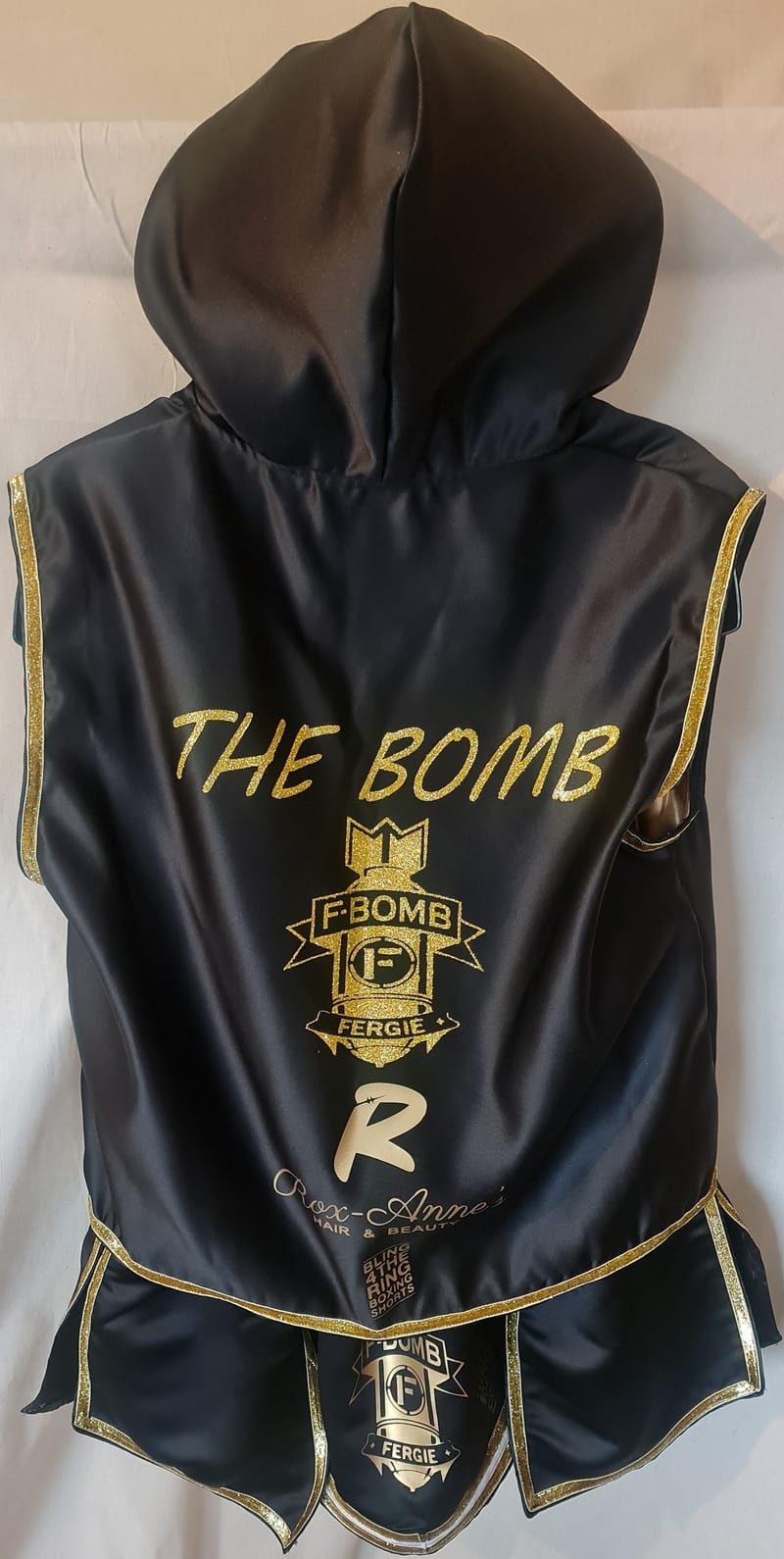 Hammer suede - bling 4 the ring boxing shorts
