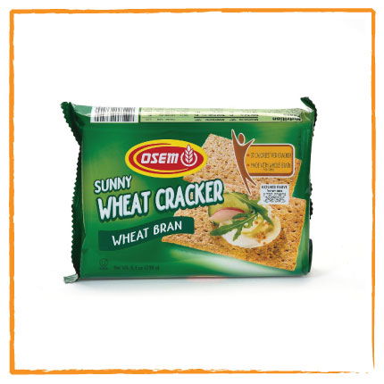 Wheat Bran Crackers - Mamtakim.ca
