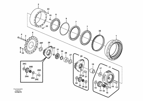 Oil Filter Element : 278180 - GSW Spares & General Pty Ltd