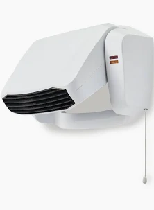 מפזר חום לאמבטיה 1800W טורבו לבן דגם 18EL מפזר חום טורבו עם 2 דרגות ...