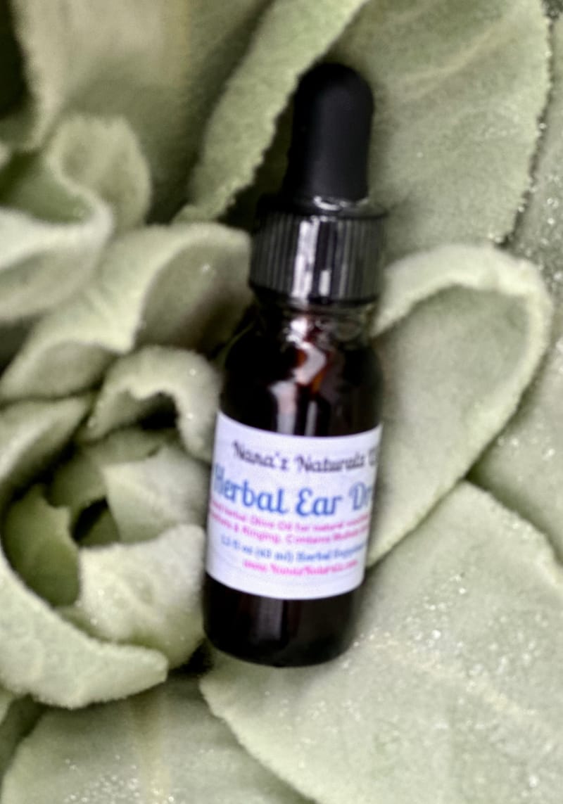 Herbal Ear Drops - Nana'z Naturalz Apothecary LLC
