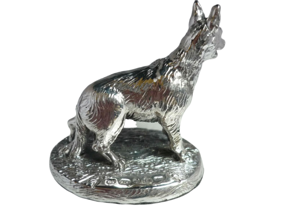 Sterling Silver Squirrel statue - Gold Rocks Jewellery and Silverware