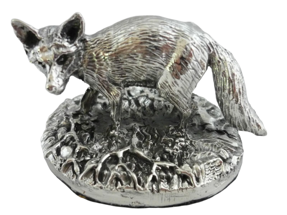 Sterling Silver Squirrel statue - Gold Rocks Jewellery and Silverware