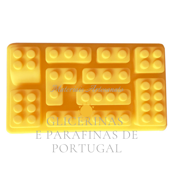 LEGOS - MOLDE EM SILICONE INDUSTRIAL