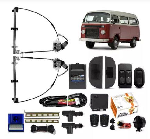 Electric windows kit for vw bus kombi