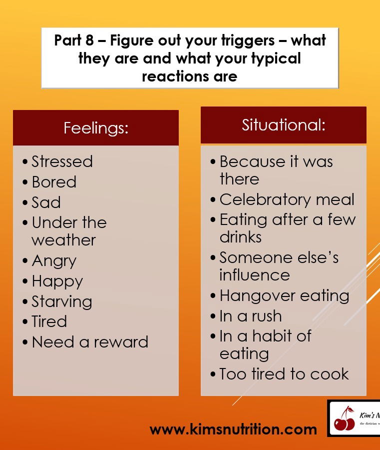 Emotional Eating Part 8 - Figure out your triggers - what they are and ...