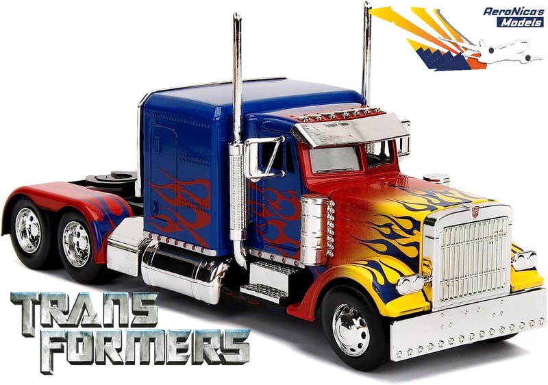 Optimus Prime Blue - Transformer I - AERONICAS MODELS