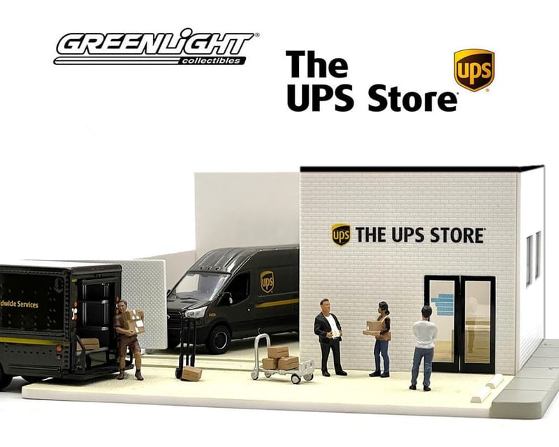 Diorama The UPS Store - AERONICAS MODELS