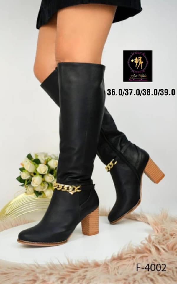BOTAS LARGA ref : F-4002 - AISA MODA *ROPA COLOMBIANA