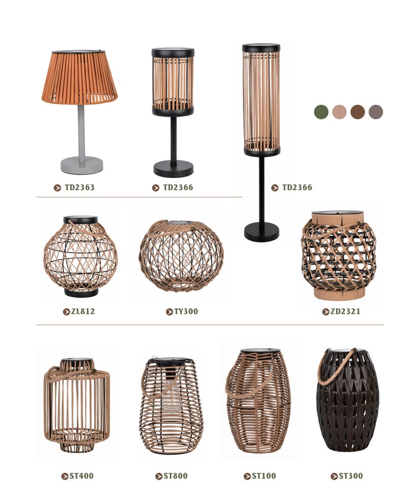 Solar Rattan Lantern Light - LUMICUTE