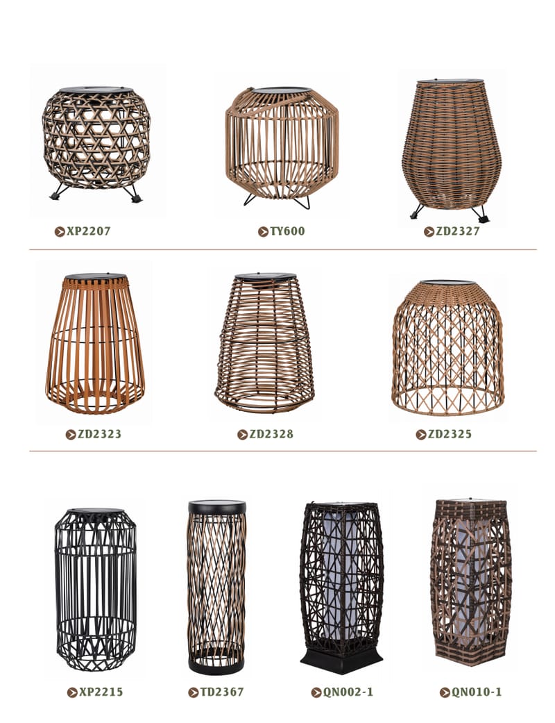 Solar Rattan Lantern Light - LUMICUTE