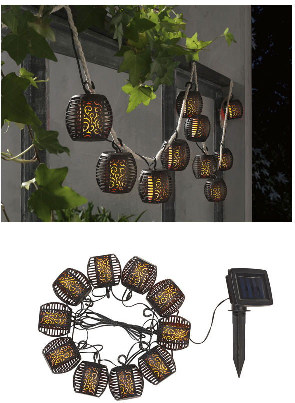 Solar Fire Flame String Light - LUMICUTE