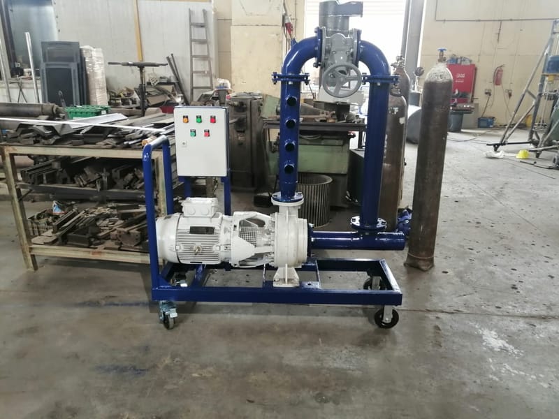 boosting pump #1 - EGYPTIAN GLASS SERVICES-EGS