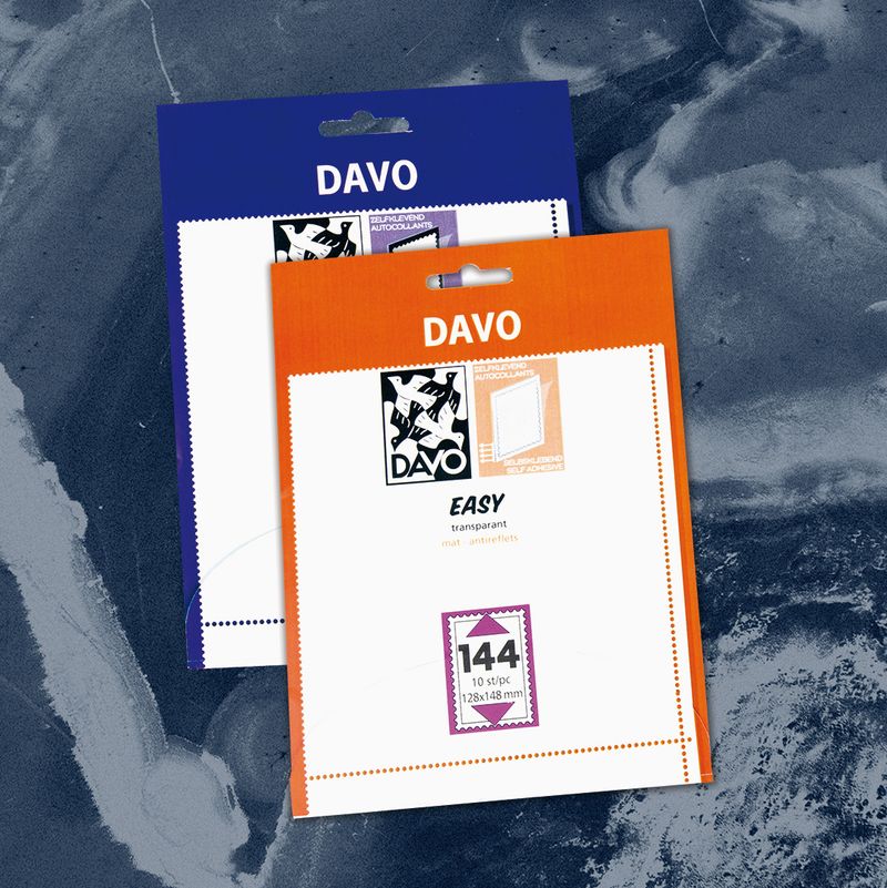 S.G. Davo Black Mounts - Philately2019