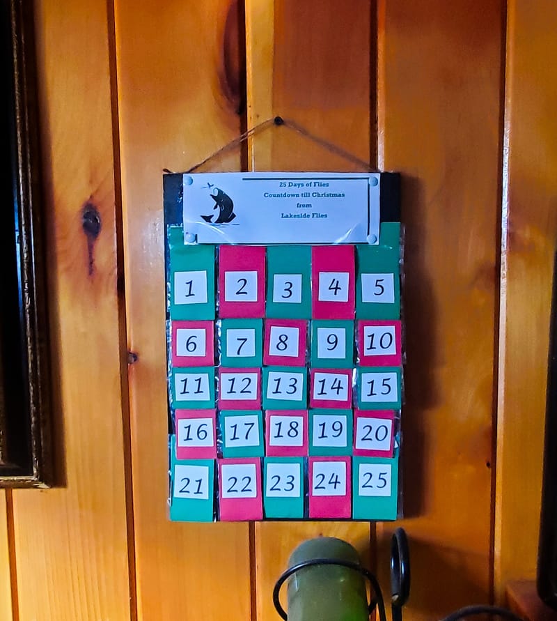 25 Day Fly Fishing Advent Calendar - LAKESIDE FLIES