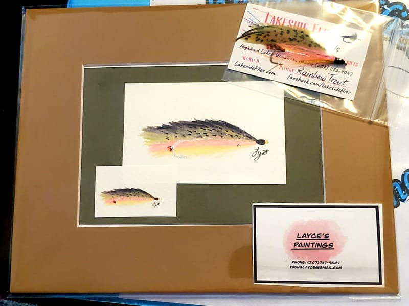 Silver Smelt Print - LAKESIDE FLIES