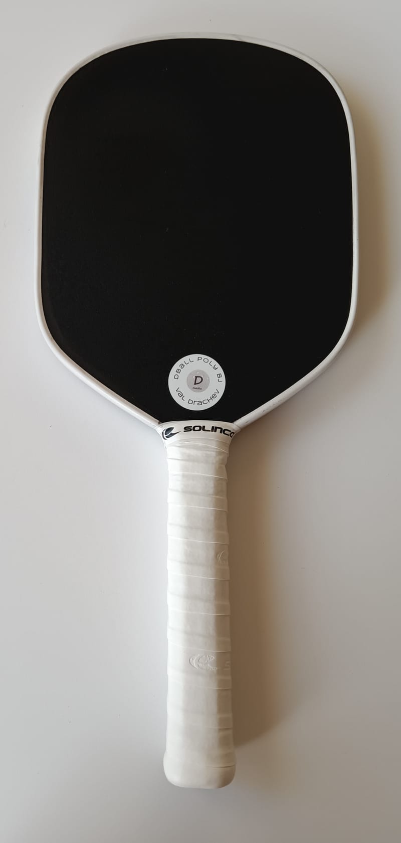 DBall Poly BJ Pickleball Paddle. Black/Long handle - DBall Paddles