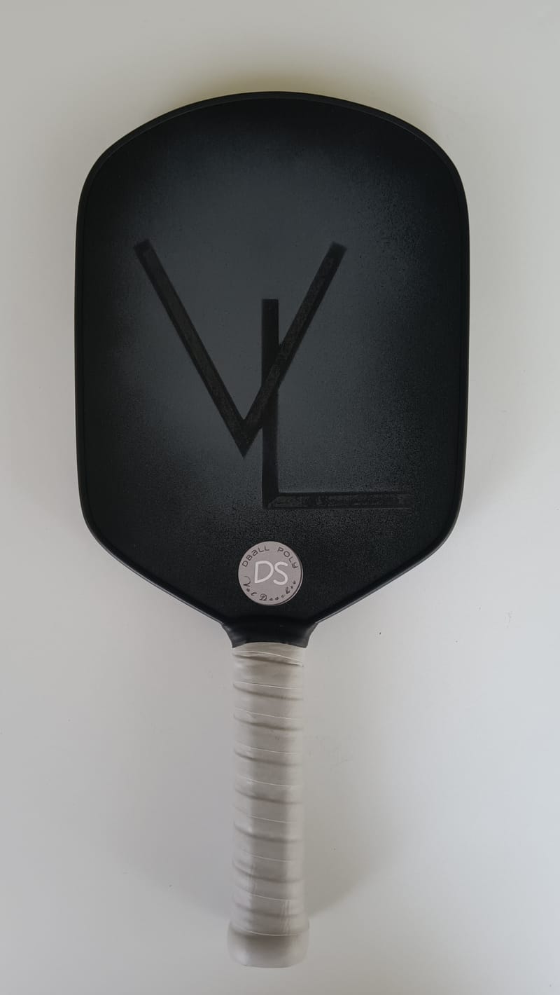 DBall Poly DS Pickleball Paddle. Black - Grey - DBall Paddles