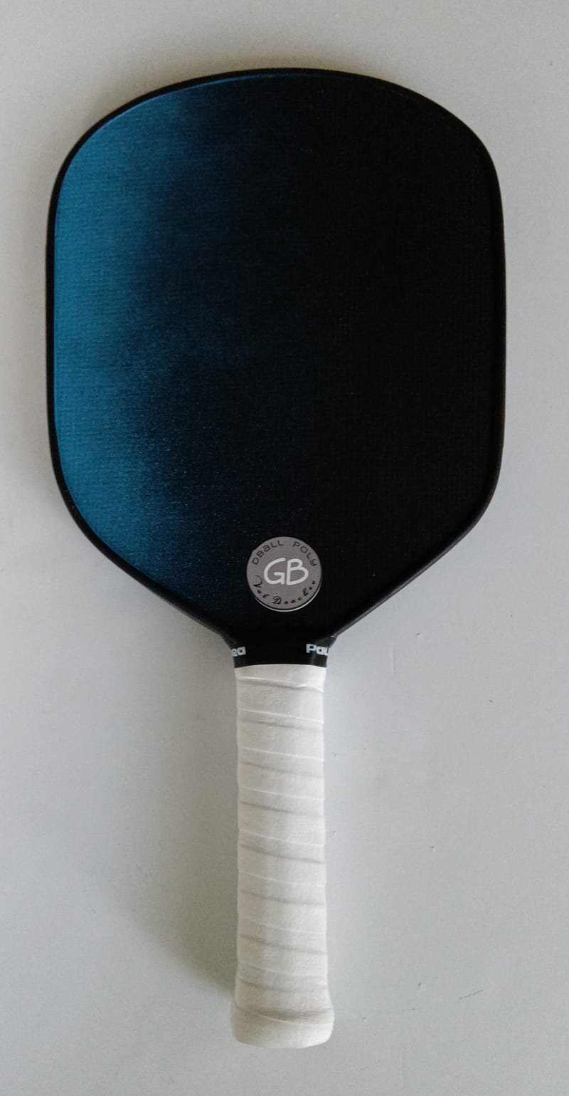 DBall Poly Composite GB Pickleball Paddle. Black /Blue - DBall Paddles