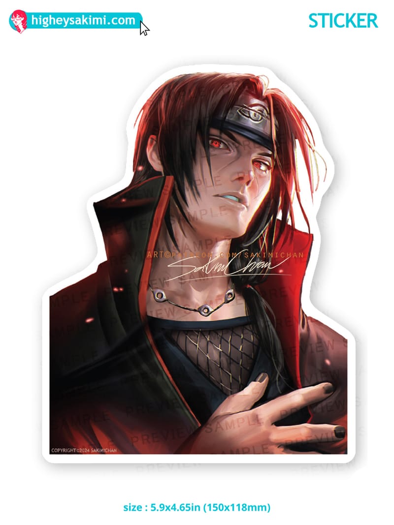 Itachi Sticker - HIGHKEYSAKIMI