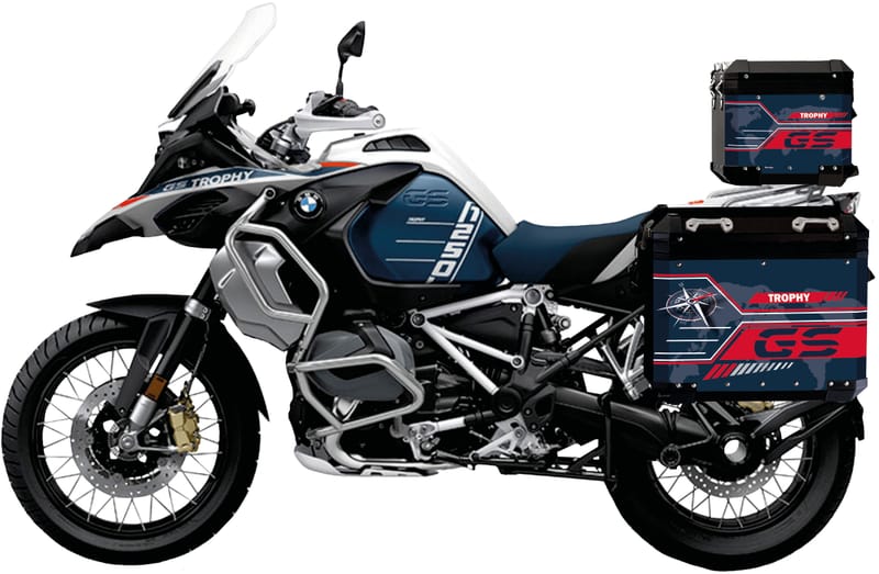 BMW TOP BOX WRAPS FOR GS GSA TROPHY