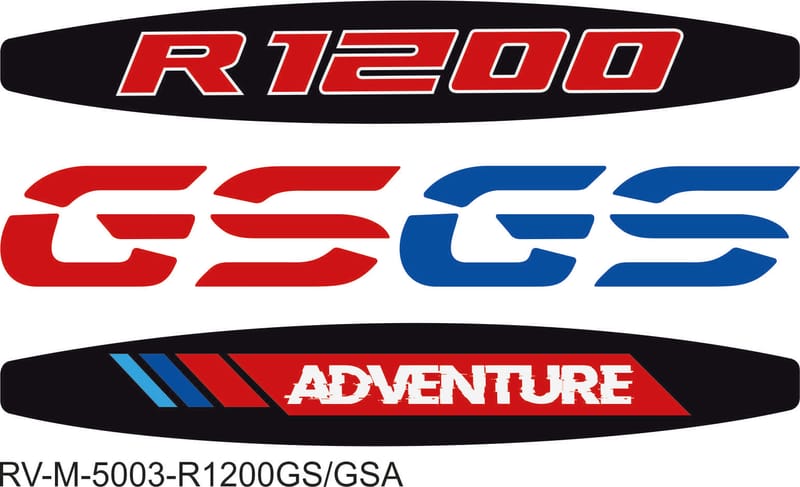 BMW R1200GS/GSA POOP SCOOP STICKERS
