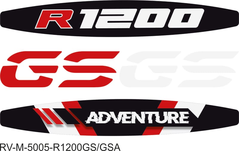 BMW R1200GS/GSA POOP SCOOP STICKERS