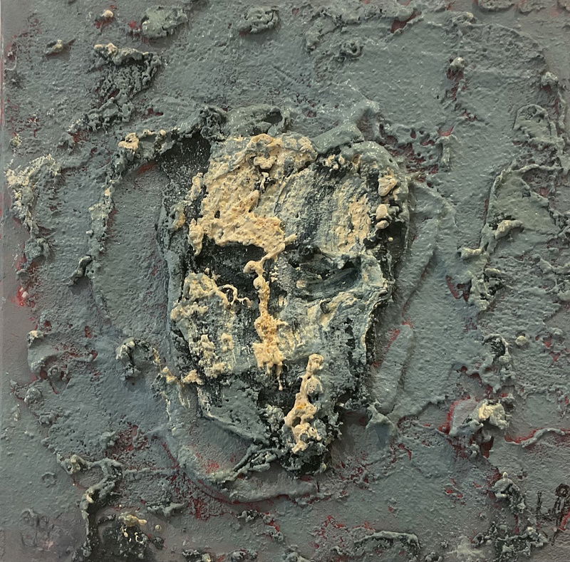 "Red Shadowed Head" - GALLERY 1608