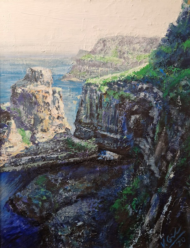 "Rathlin Island Cliffs" - GALLERY 1608
