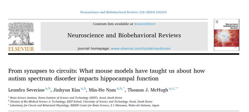 Our new paper is published in Neuroscience and Biobehavioral Reviews! - NAM lab